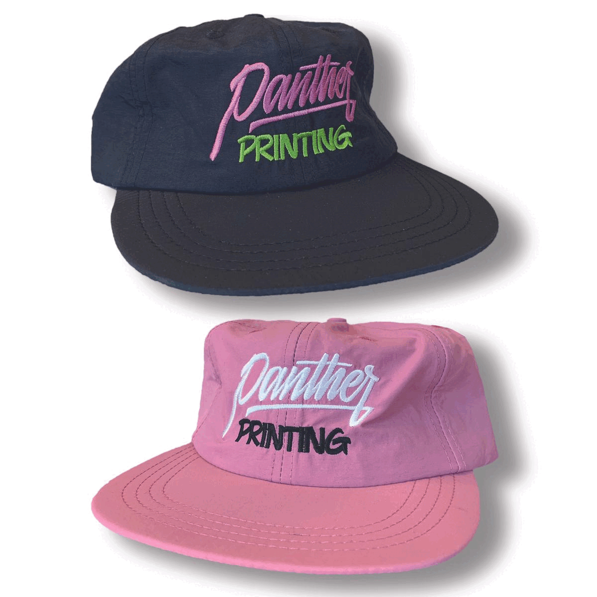 PANTHER X LOTTO 6 PANEL NYLON CAP SOFT STYLE Panther Printing PANTHER X LOTTO 6 PANEL NYLON CAP SOFT STYLE Panther Printing